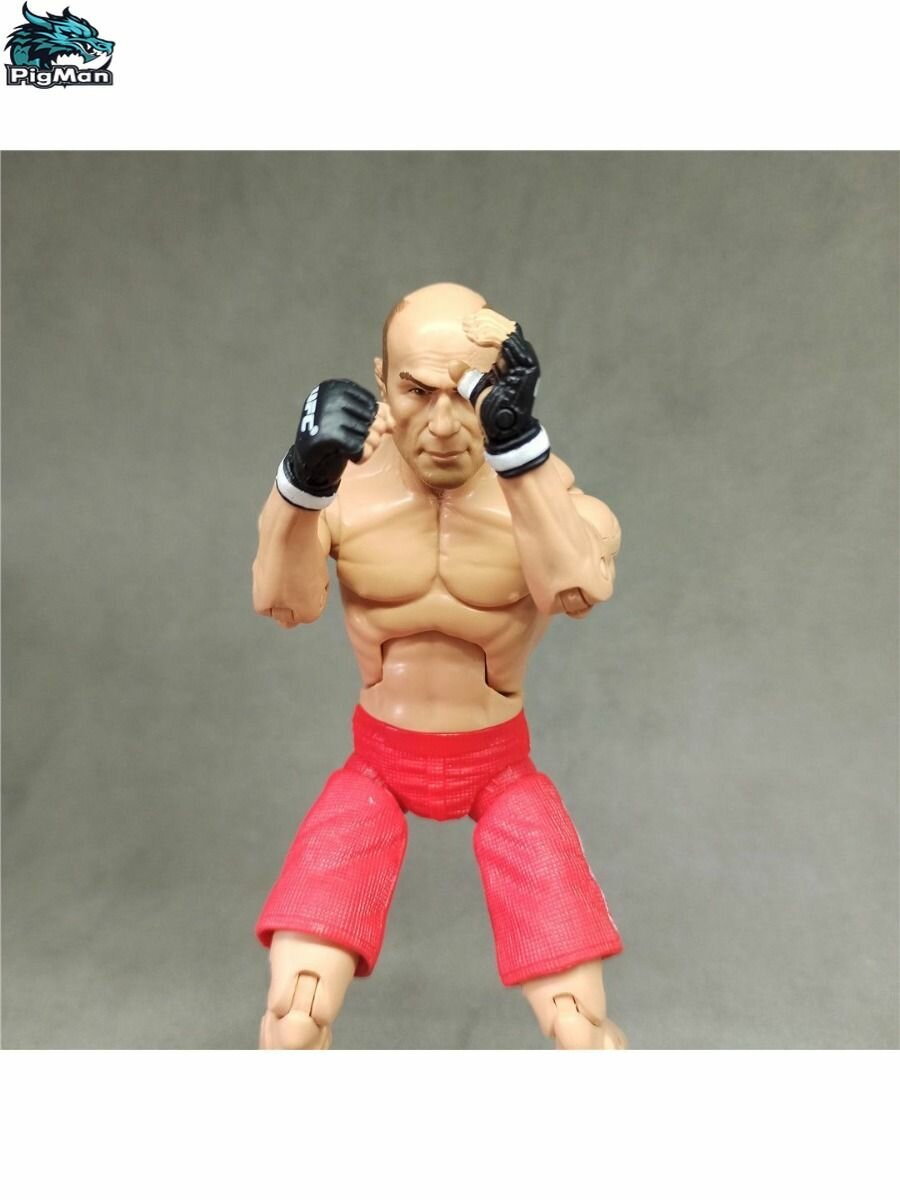 Экшн-фигурка борец UFC, Двухместный боевой костюм, 2 шт. (20см, пакет)
