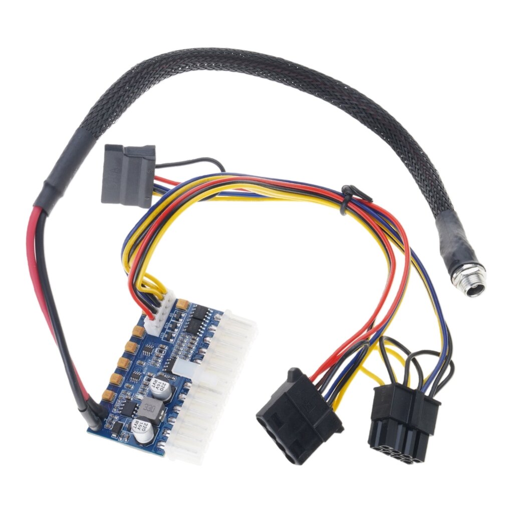 DC 12V Input 160W 24Pin Pico ATX Switch PSU Car SUV ITX High Power Supply Module PSU Car Auto Mini Power Supply Module