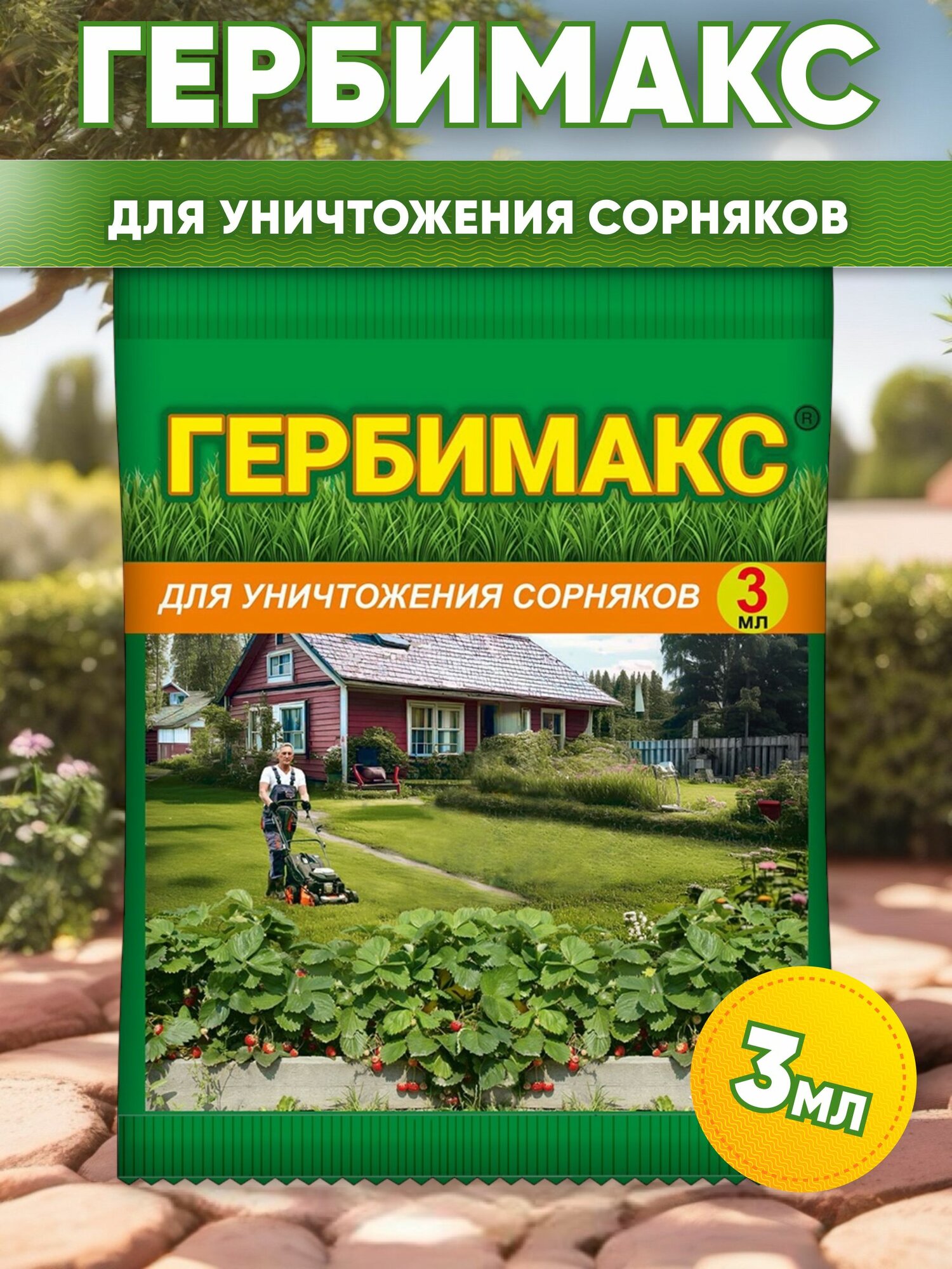 Гербимакс для уничтожения сорняков (3мл), Ваше Хозяйство