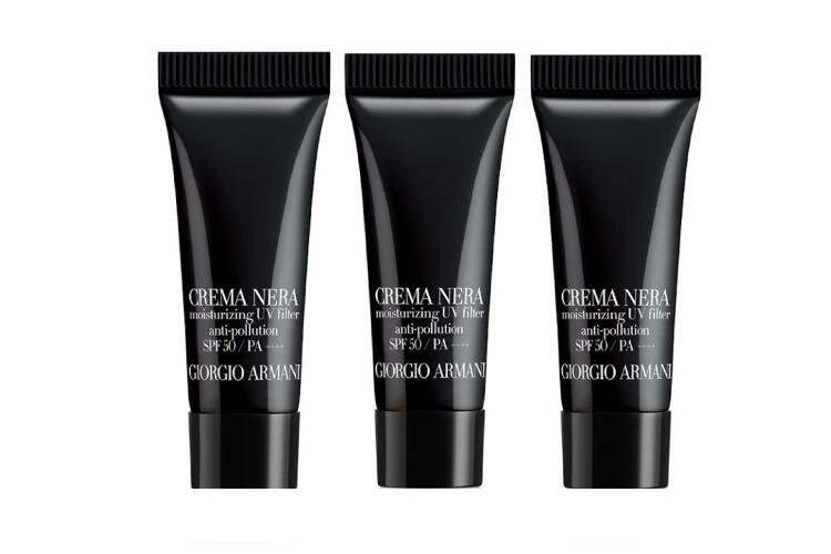 Набор пробников солнцезащитный крем женский ARMANI Black Key Primer Aiyuan, 5 мл, набор из 3 шт