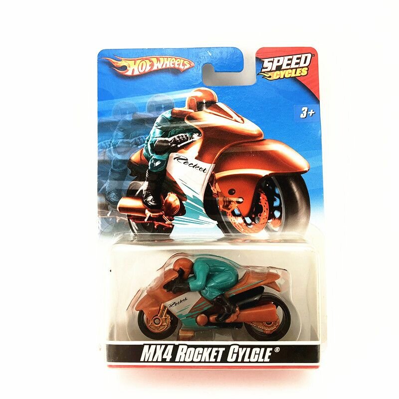 Hot Wheels Литая модель мотоцикла, игрушка, Масштаб 1:64, Серия мотоциклов