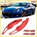 Red Steering Wheel Paddle Shifter Extension for Subaru Impreza WRX BRZ Forester ...