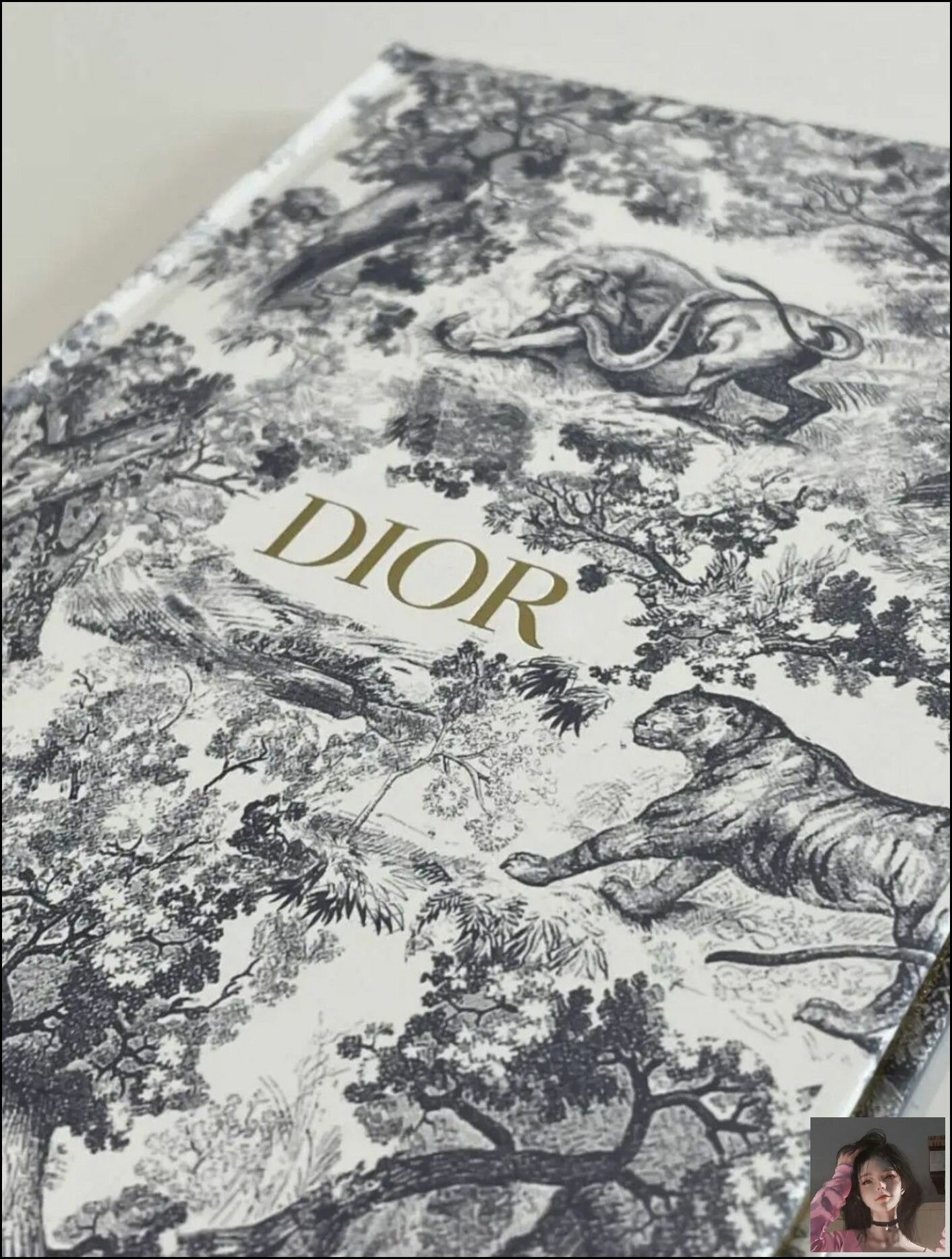 Блокнот в стиле DIOR — фото 1