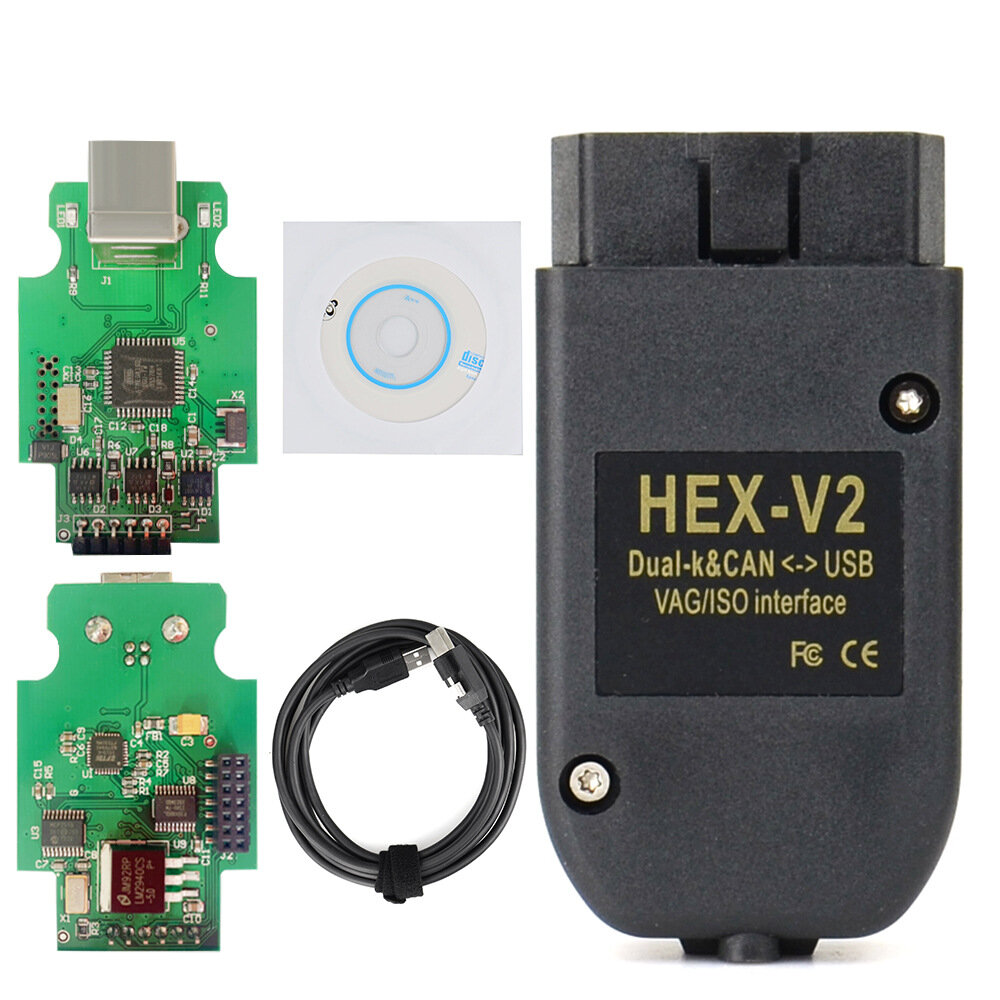 Диагностический сканер для VCDS HEX V2 и Вася, диагностика VAG 25.3
