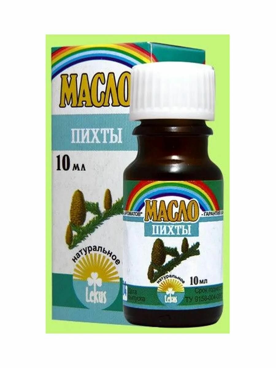 Эфирное масло лекус "Пихта", 100% натуральное, 10 мл