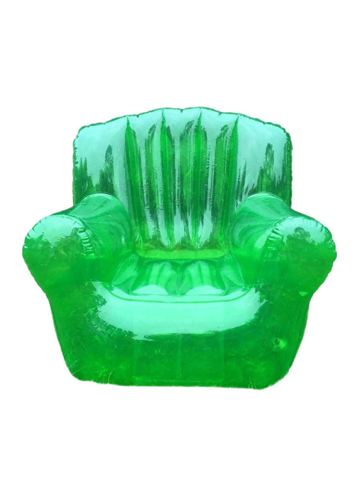 Эргономичный надувной диван с удобной опорой для спины для отдыха у бассейна