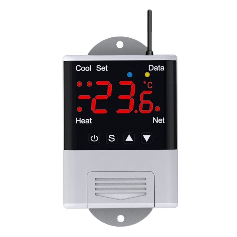 Многофункциональный WIFI Датчик Температуры 110V-230VAC 10A Digital Temperature Controller Sensor для Домашнего Обогрева Аквариума