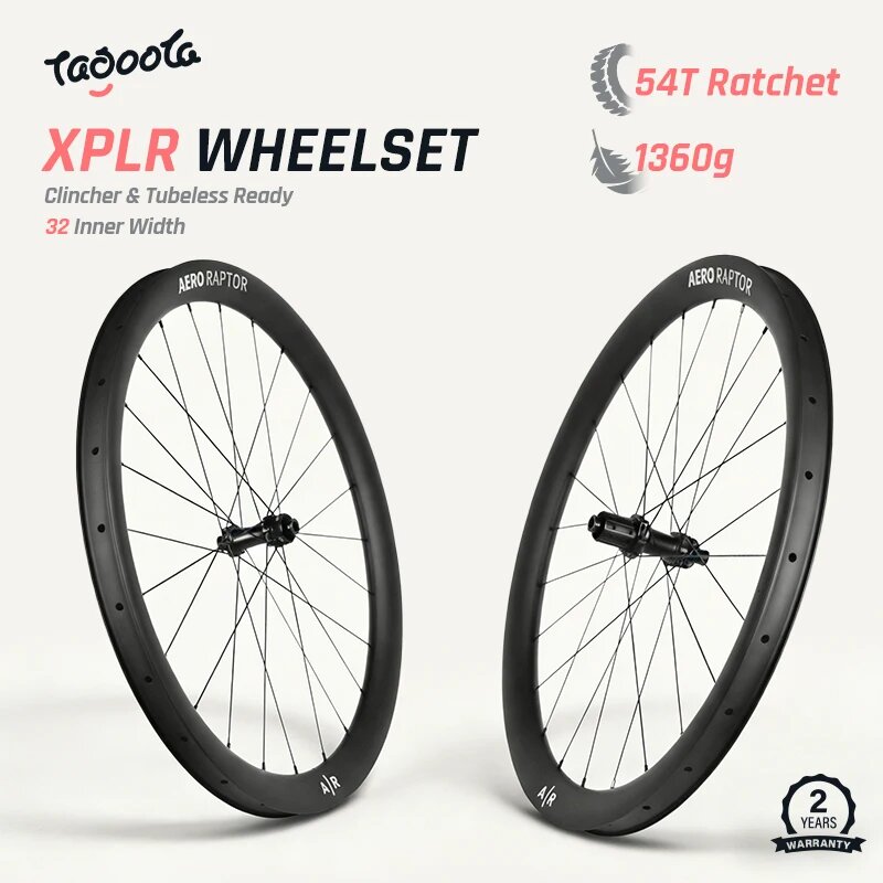 TAGOOLA AR XRLP Легкие карбоновые колеса 50 мм, NBK Ceramic bearings, SHIMANO MS, 12X100mm 12X142mm