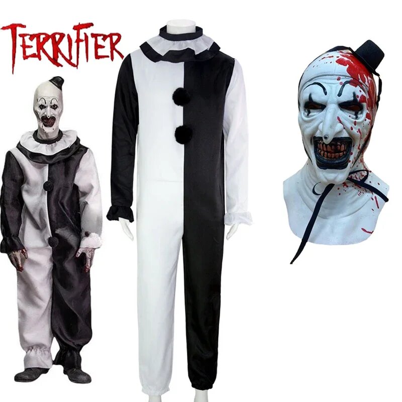 Костюм клоун Art The Clown Movie Terrified 2 S, Costume and mask C