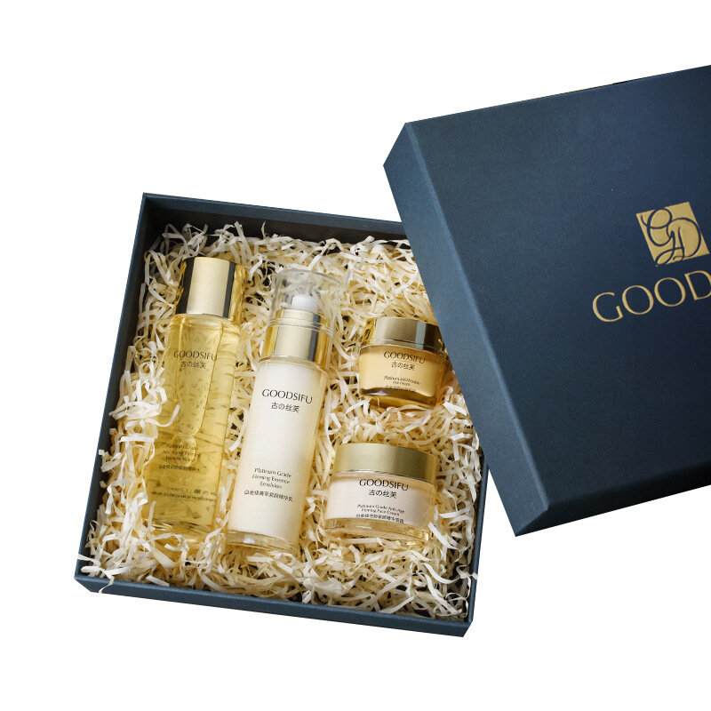 Платиновый набор для укрепления и борьбы с признаками старения с черным алмазом - доступная альтернатива элитным средствам для ухода за кожей лица и косметике.