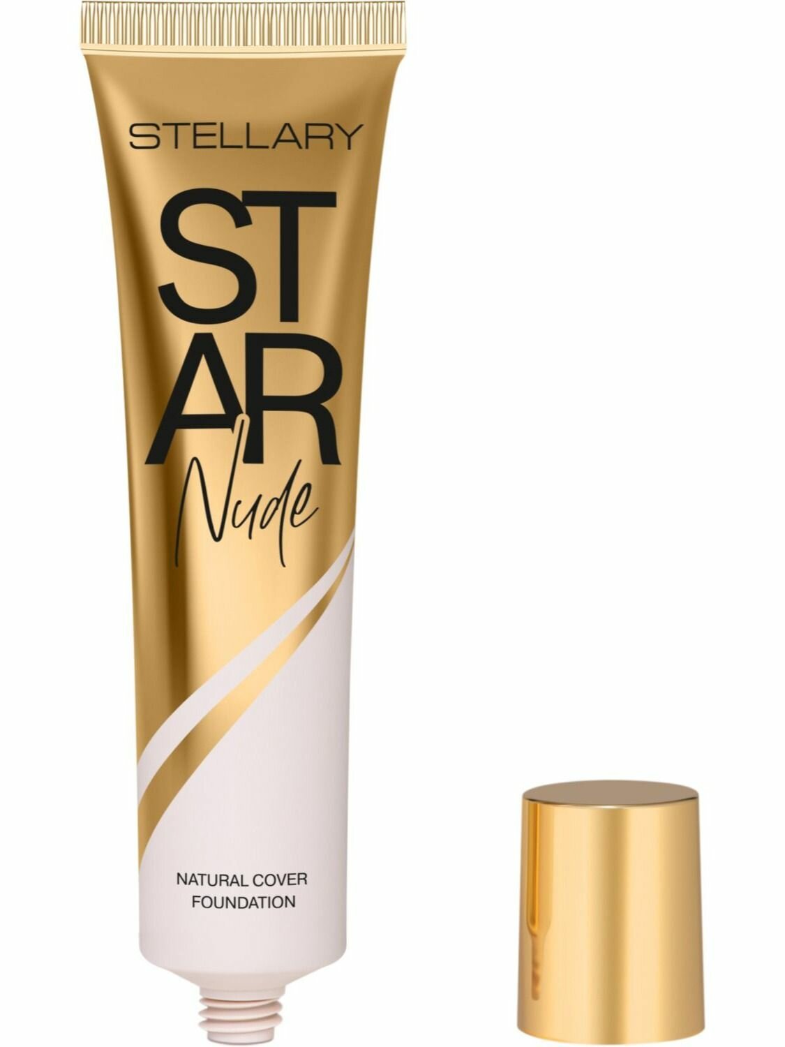 Stellary Выравнивающий тональный крем для лица 01 Слоновая кость STAR NUDE FOUNDATION