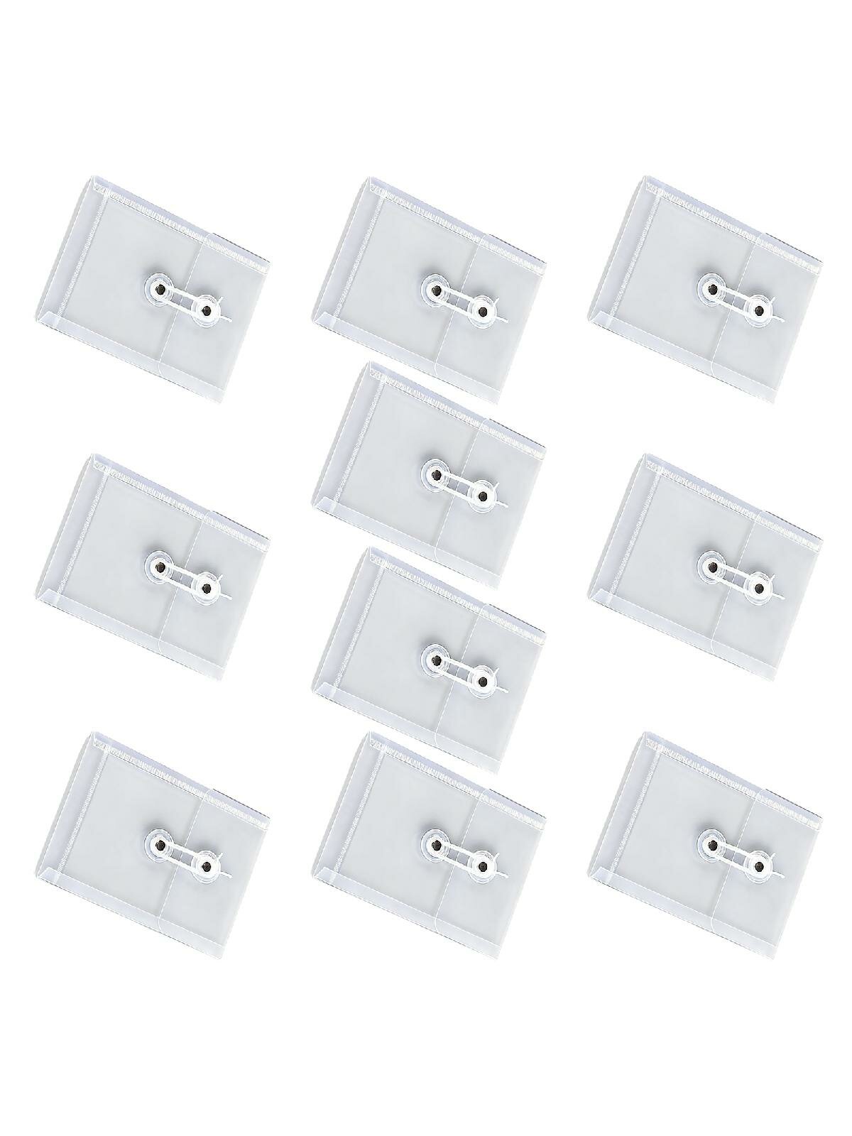 Водонепроницаемые прозрачные пластиковые пакеты для документов с застежкой на шнурки для чековой бумаги