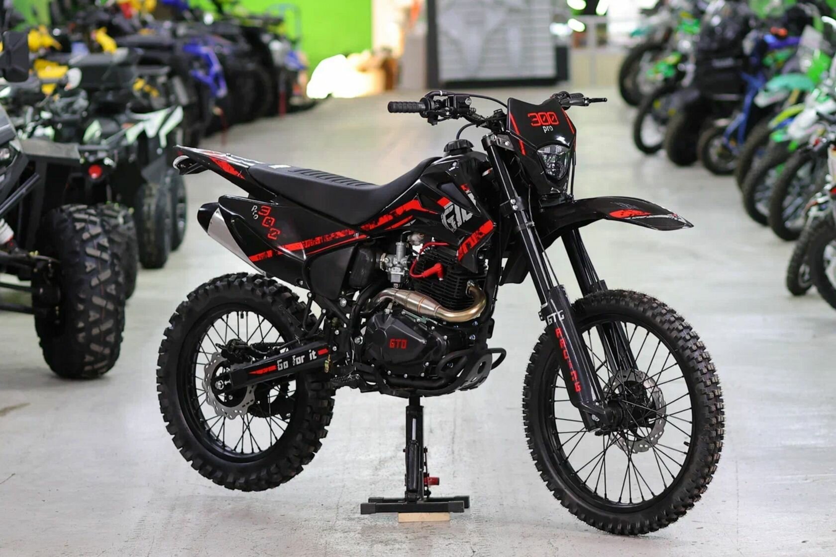 Мотоцикл GTO Pro 300_крас (без ПТС в заводской упаковке)