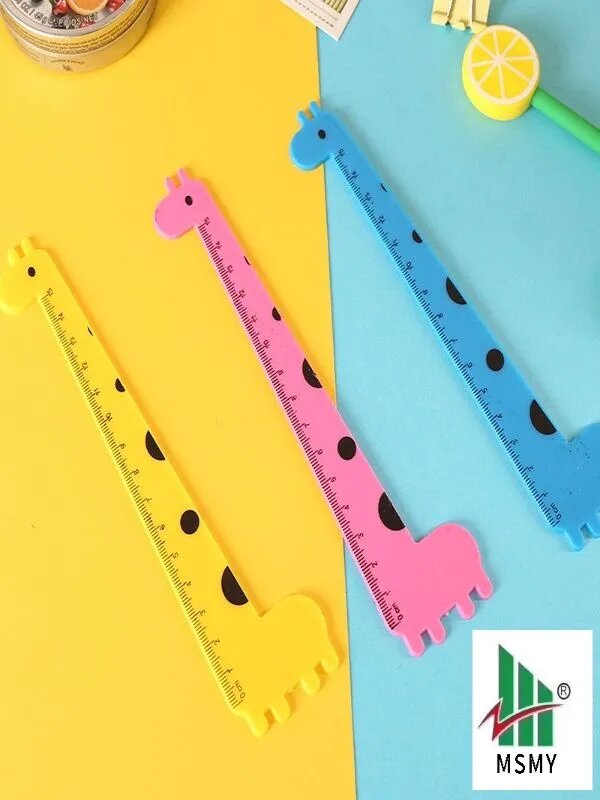 Эксклюзивные линейки 15 см в виде жирафов