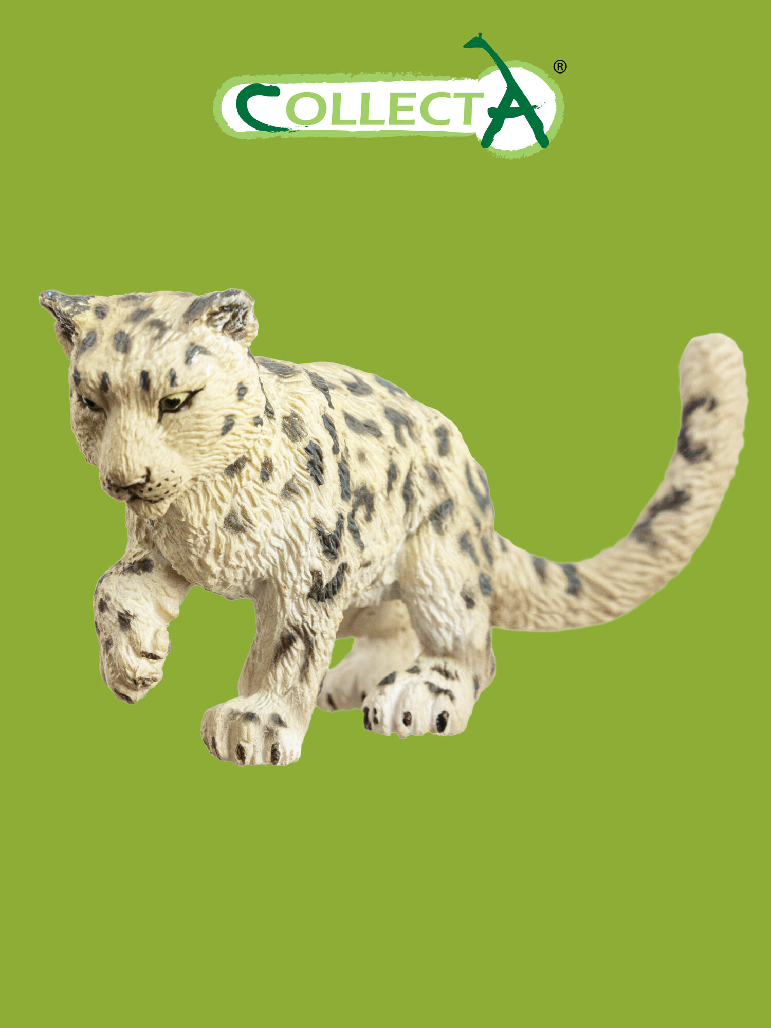 Фигурка животного Collecta "Детеныш снежного барса" высота 4 см, 88497b