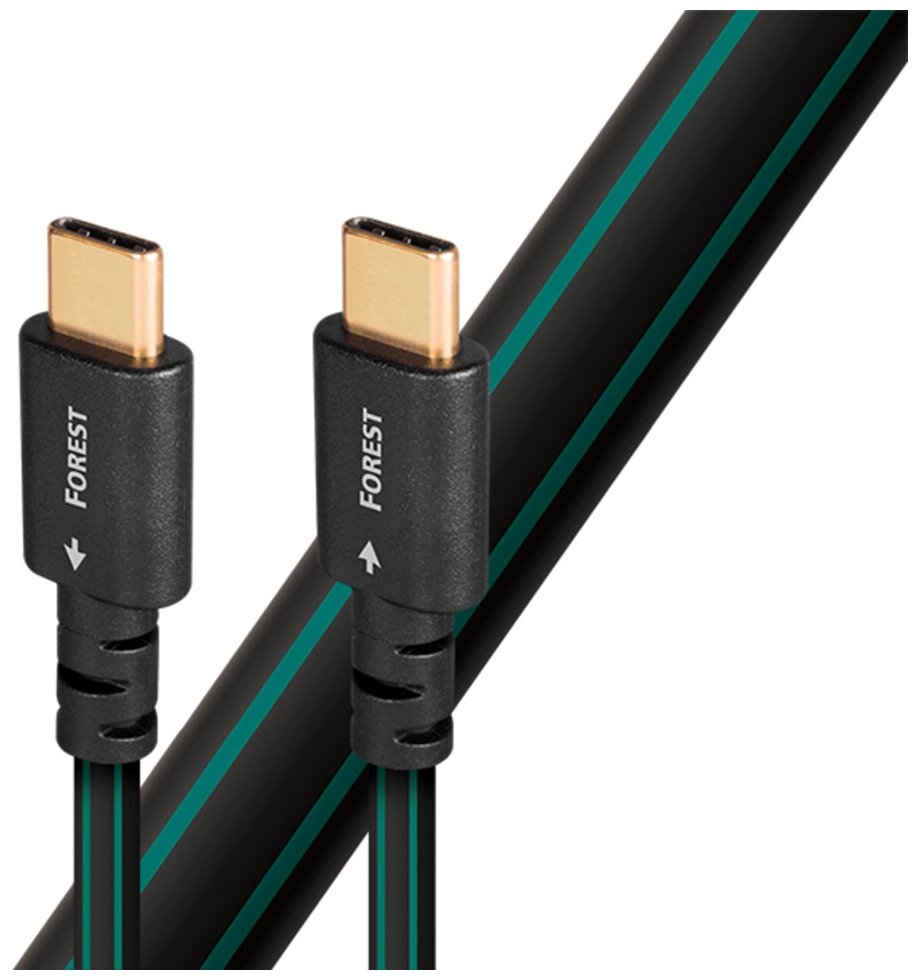 Кабель USB Type-C – Type-C Audioquest Forest USB C-C 1.5m — фото 1