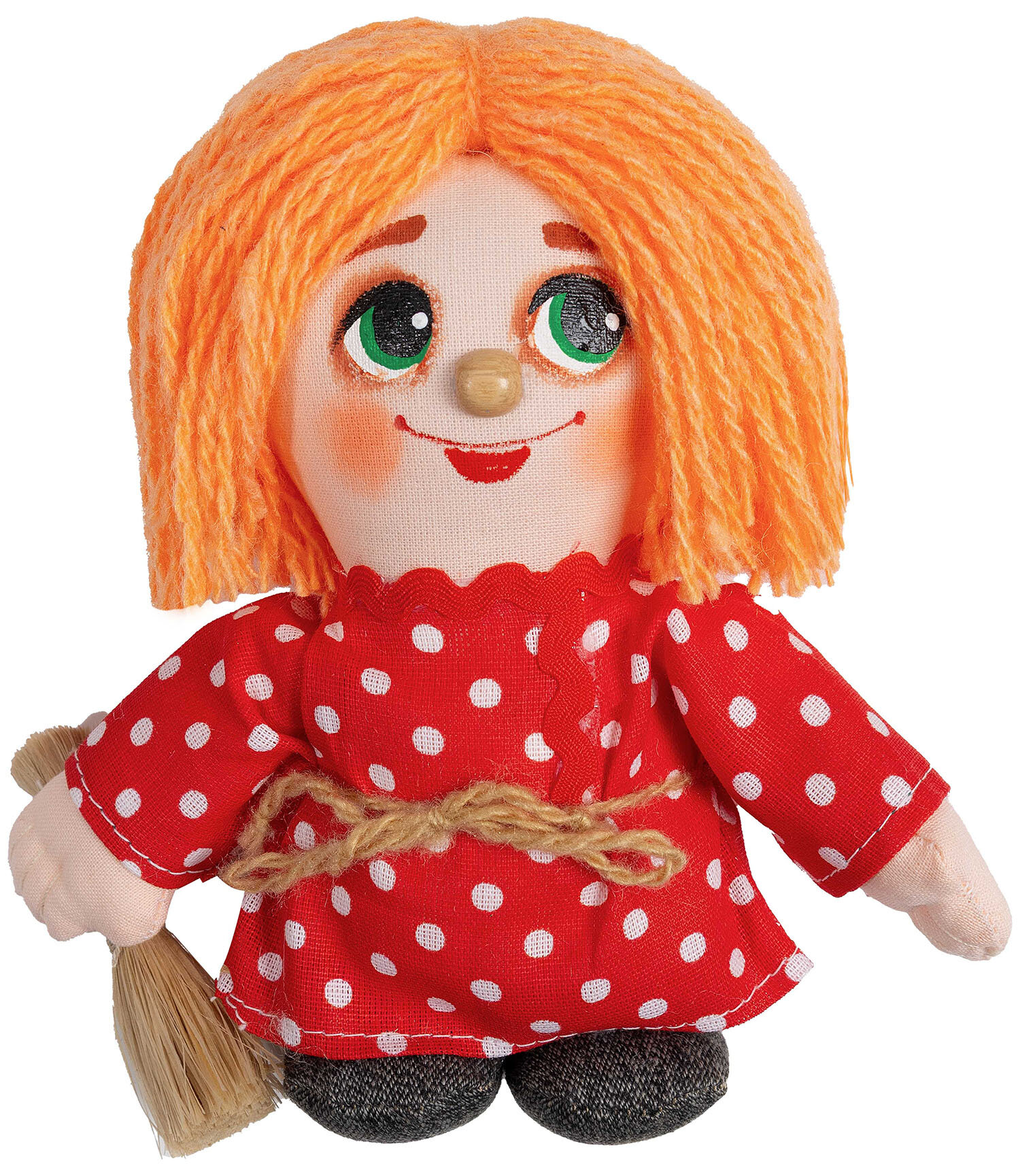 Сувенирная игрушка Оберег ручной работы Домовой Прошка (915090)