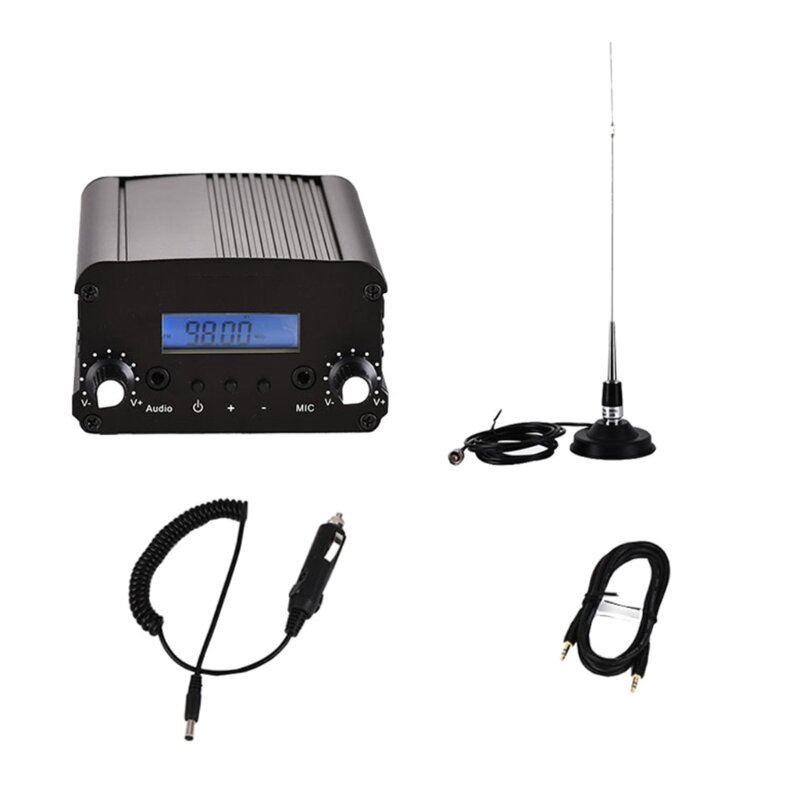 Аудиопередатчик CZE-7C С Регулируемой FM-передачей мощностью 1/7 Вт для автолюбителей и меломанов