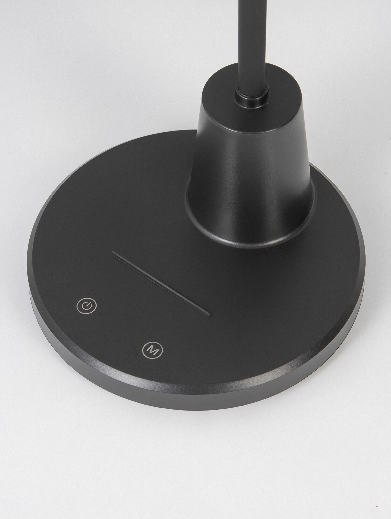 Лампа настольная CT91, LED, 12 Вт, 3000-6000К, 16x16x50 см, чёрная