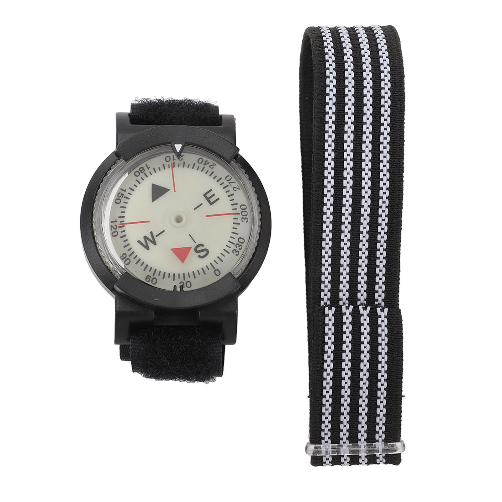 Наручный компас для дайвинга, высокая точность, легко читаемый, портативный, светящийся в темноте, часы-компас для активного отдыха.