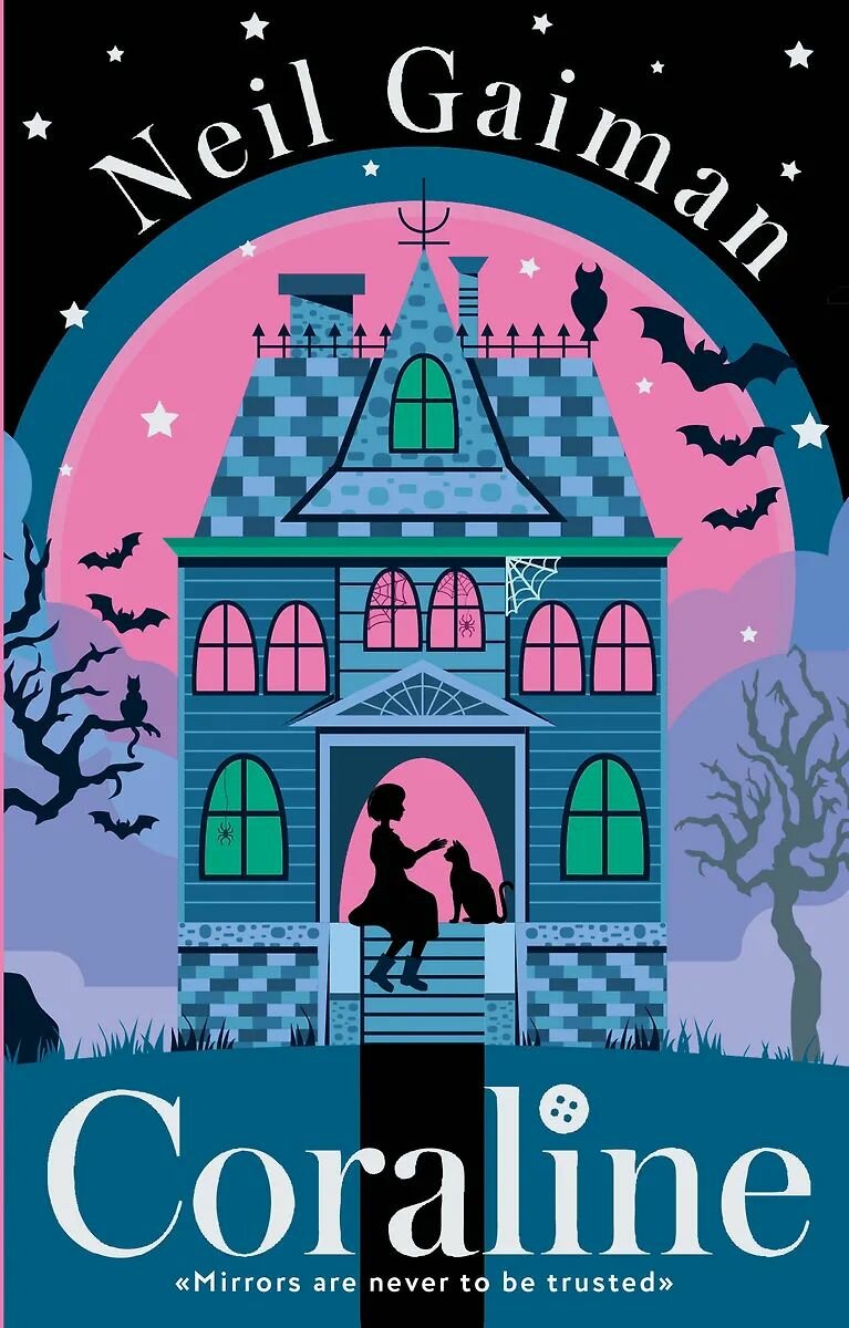Роман АСТ "Coraline" Gaiman N, 2025 год