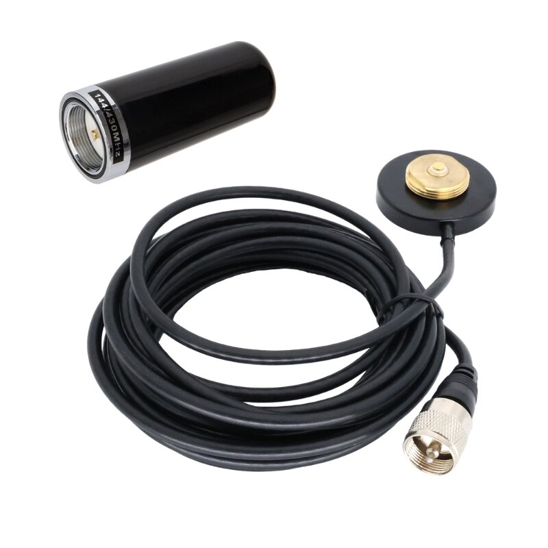 Автомобильные Радиоантенны Мобильное Радио УКВ Антенны 136-174 МГц 400-470 МГц NMO Крепление На Магнитном Основании Низкопрофильные Антенны