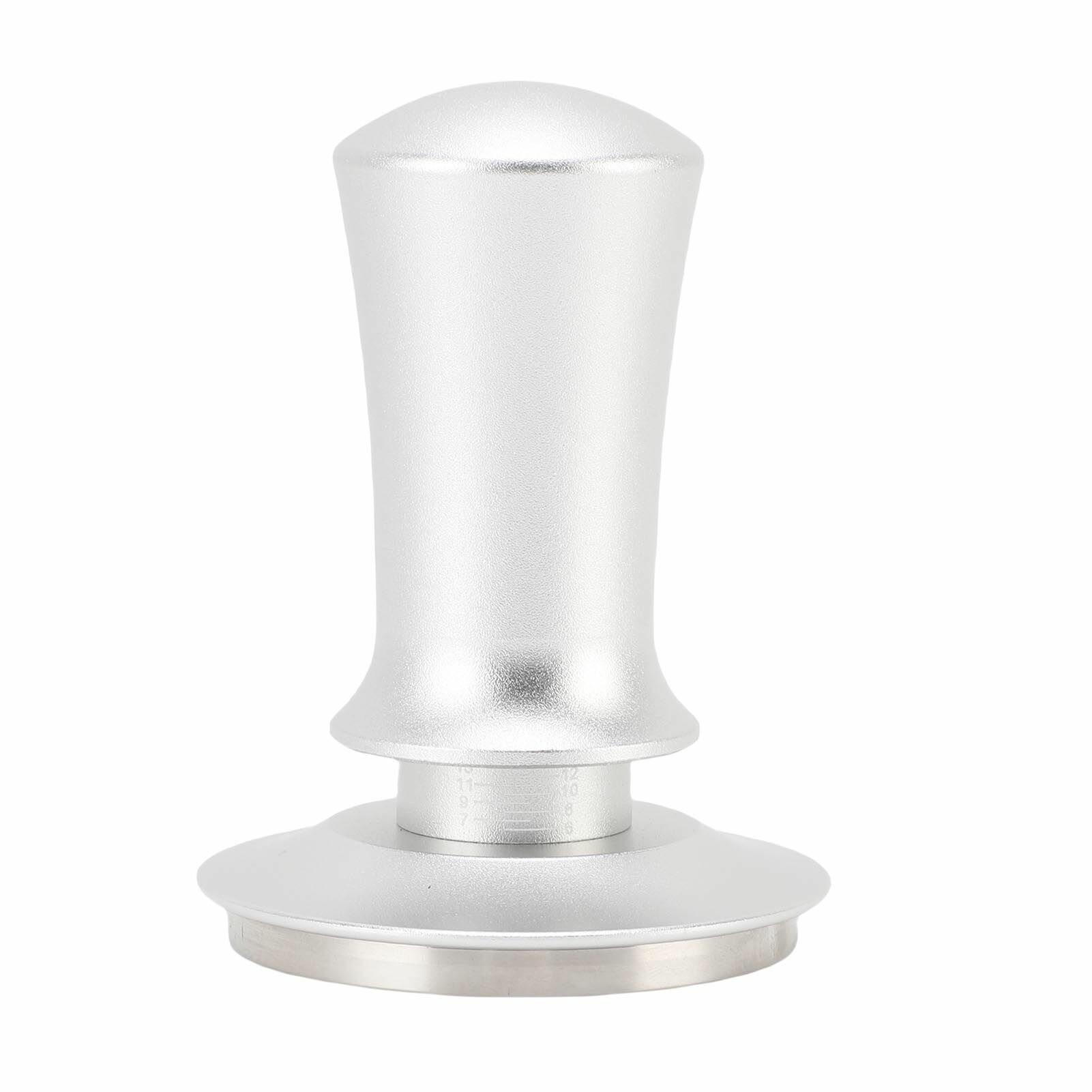 58 мм Калиброванный кофейный трамбовочный диск с постоянным давлением, нержавеющая сталь