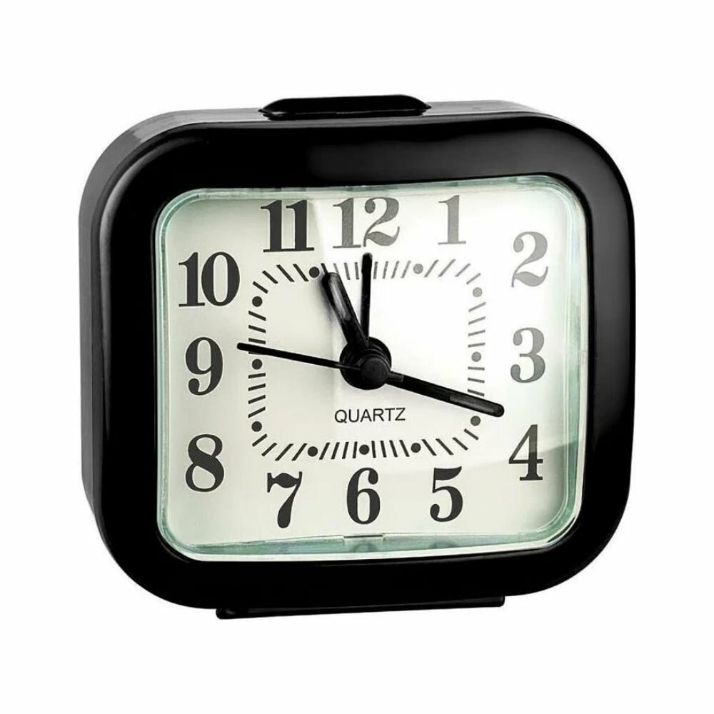 Прямоугольные часы-будильник Perfeo Quartz PF-TC-004