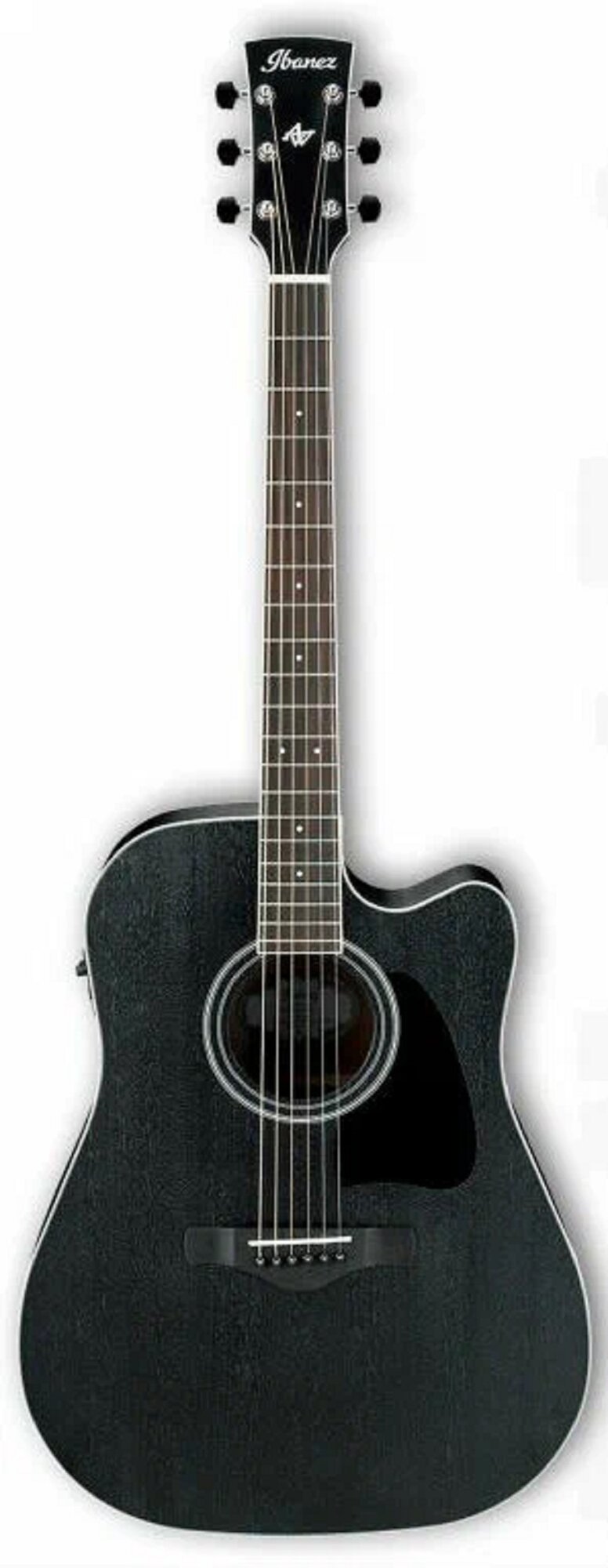 Акустическая гитара IBANEZ ArtWood AW84CE-WK с пьезозвукоснимателем