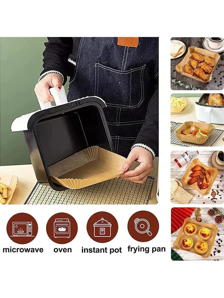 Форма для аэрогриля квадратная, 160 * 45 мм