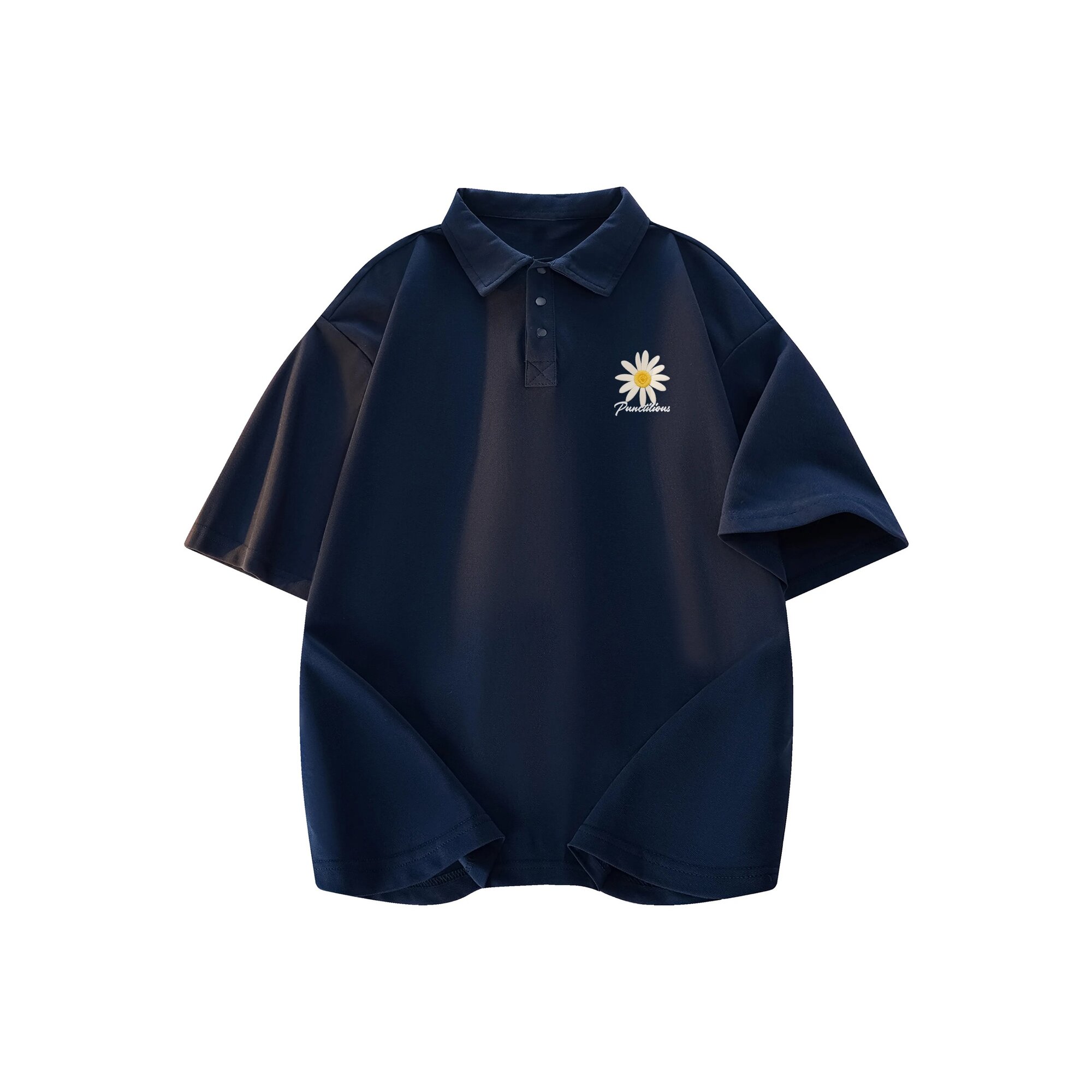 Поло Punctilious, размер M, темно-синий — фото 1