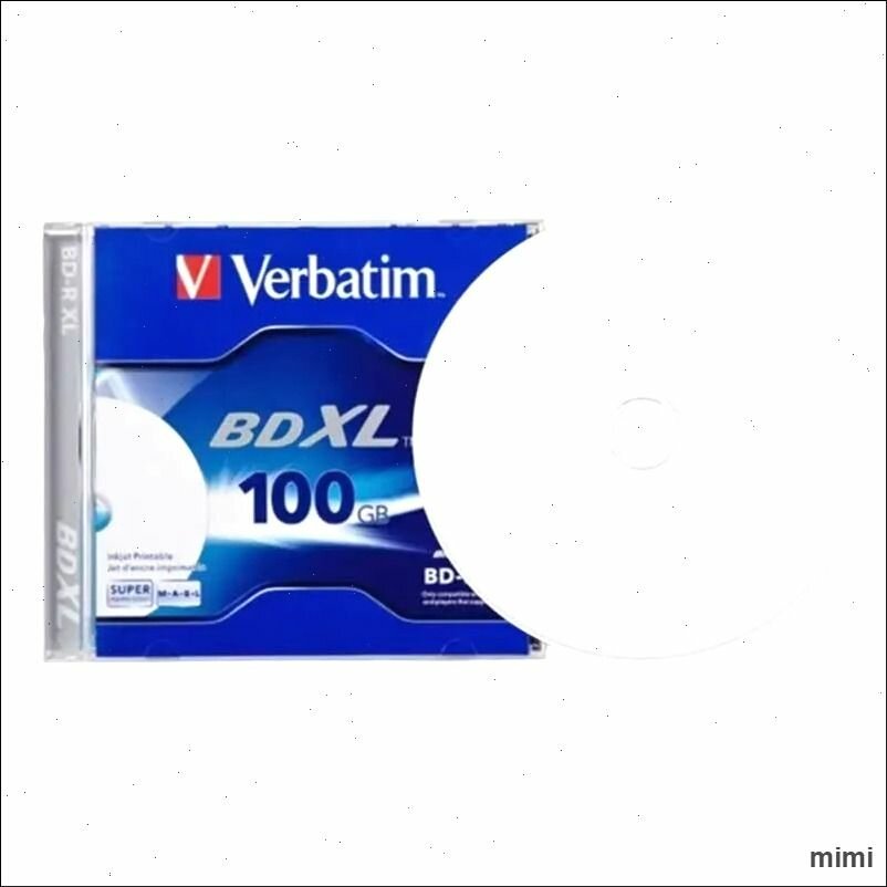 Диск для записи BD-R, 100 ГБ, 1 шт