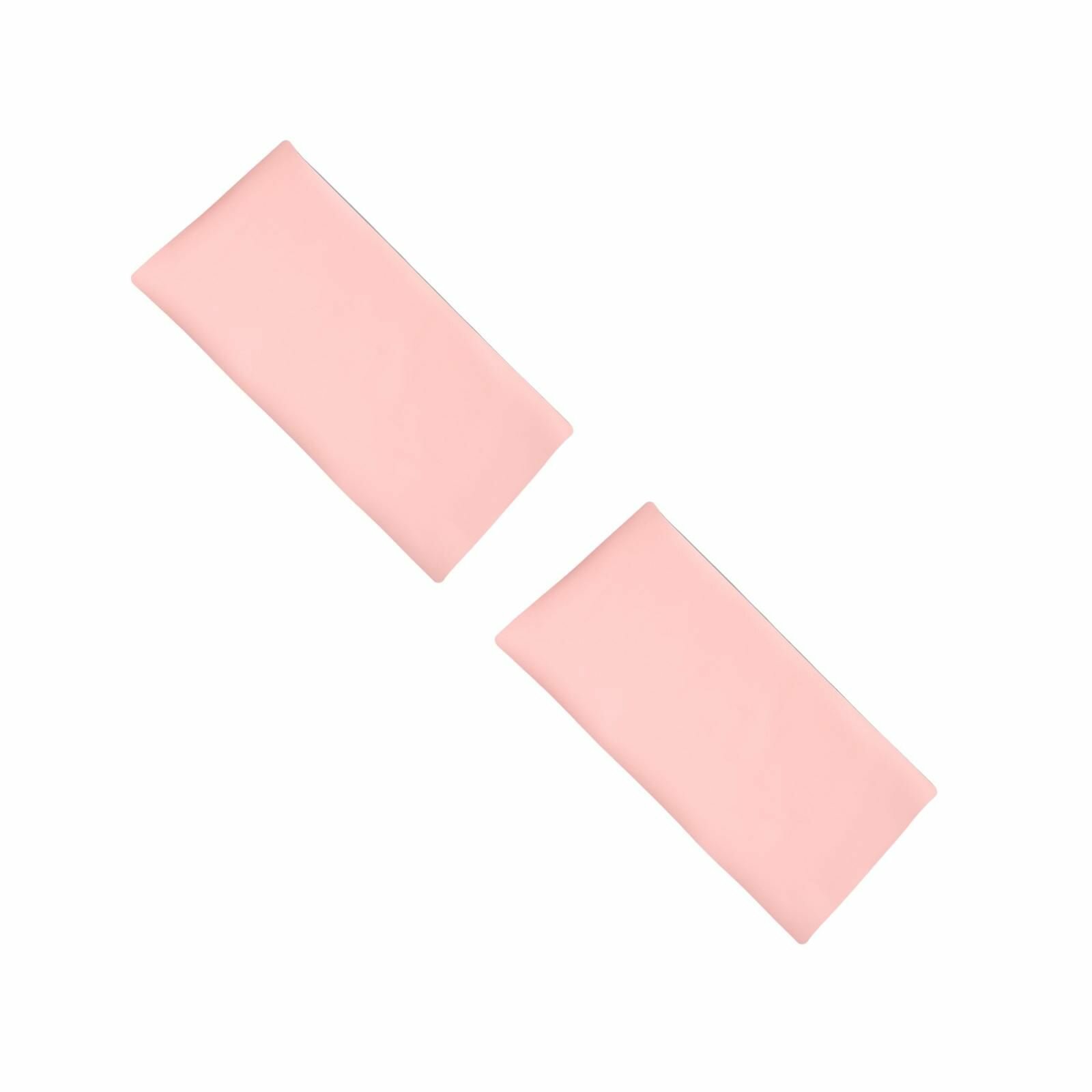 Коврик для макияжа из розовой искусственной кожи, водонепроницаемый, для туалетного столика, набор из 2 штук