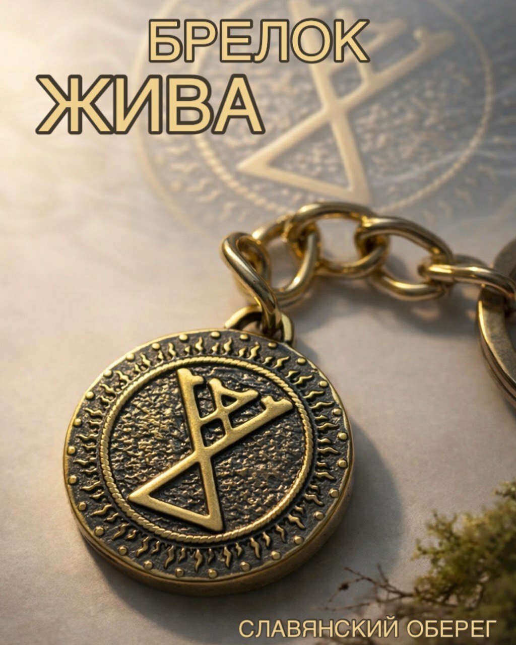 Брелок. Славянский оберег. Жива. Амулет. Талисман.