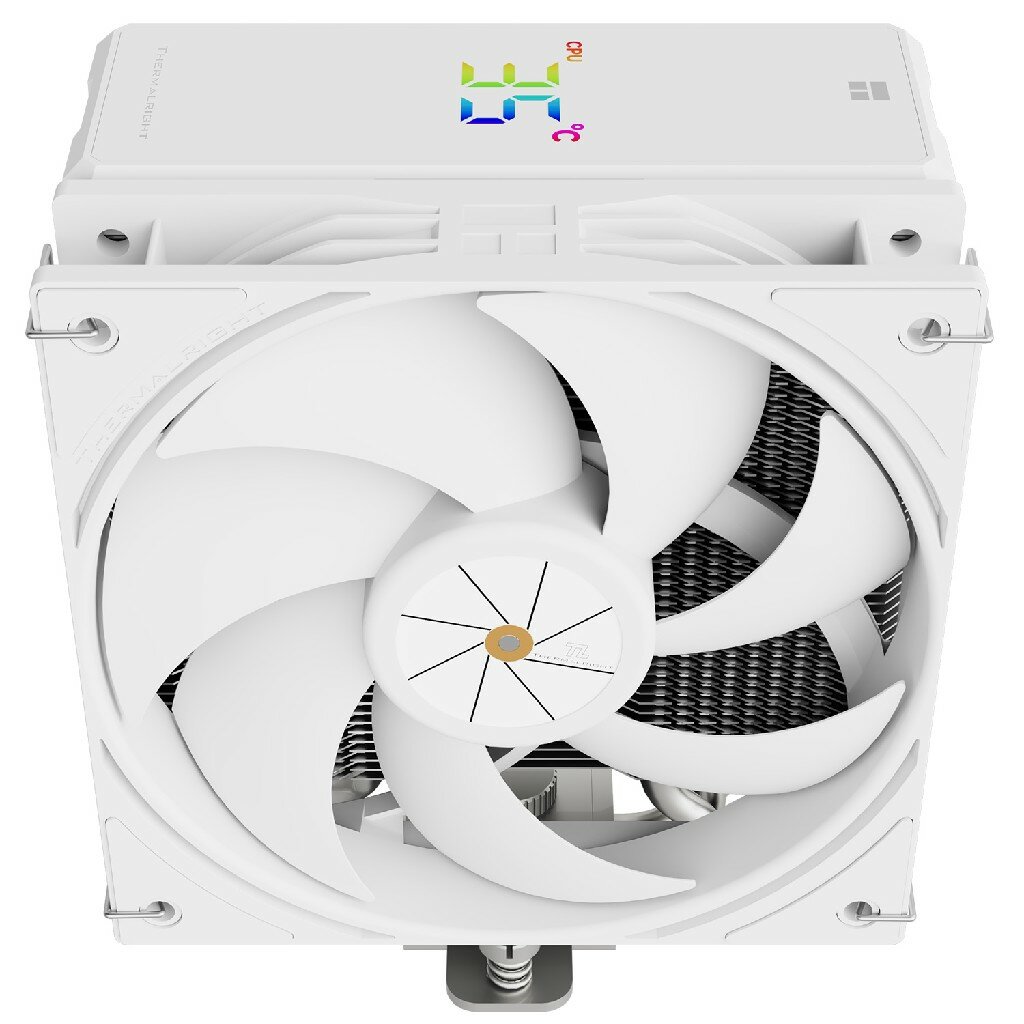 Кулер Thermalright Assassin X 120 R Digital White LGA115X 1200 1700 1851 (120mm PWM Fan, 4 тепл. трубки 6мм) / TRAX120RDW