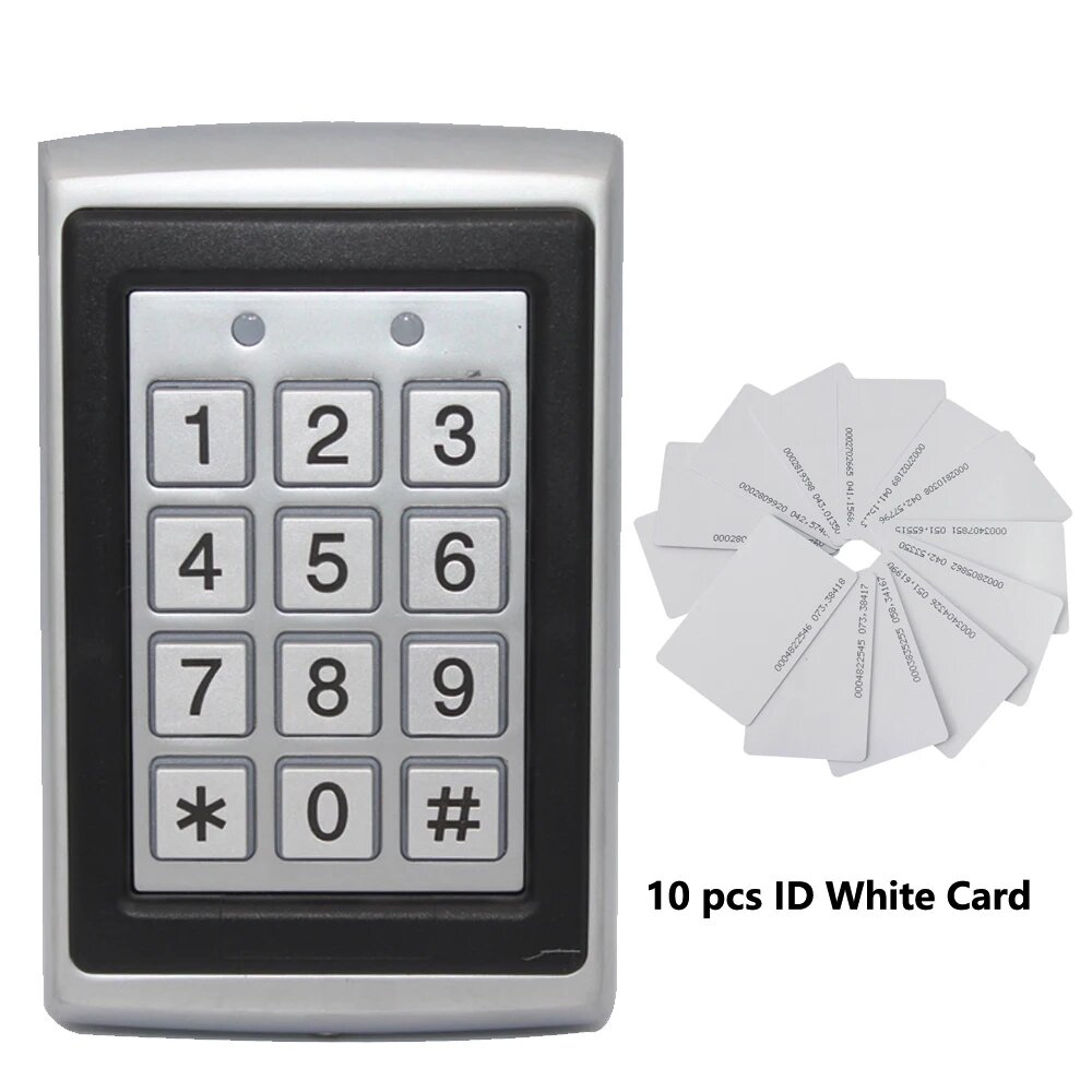 Клавиатура контроля доступа LUCKING DOOR K7612N, RFID, 10 карт