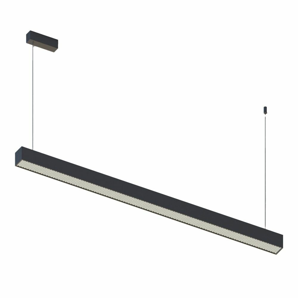 ST612.433.32 ST-Luce Светильник подвесной Черный LED 1*35W 3000K 698Lm Ra>80 120°IP20 L1120xW50xH60 180-220V.