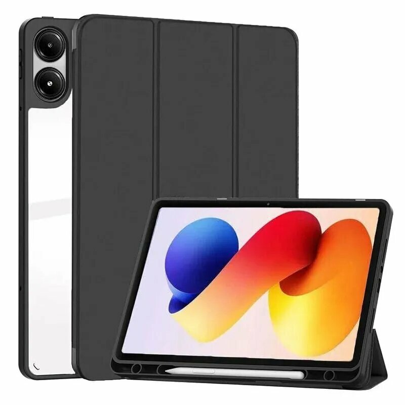 Умный чехол Для Xiaomi Redmi Pad 2 Pro 12.1 дюймов 2025 защитный чехол с держателем карандаша совместимый Redmi Pad 2 Pro 5G 12.1" корпуса планшета