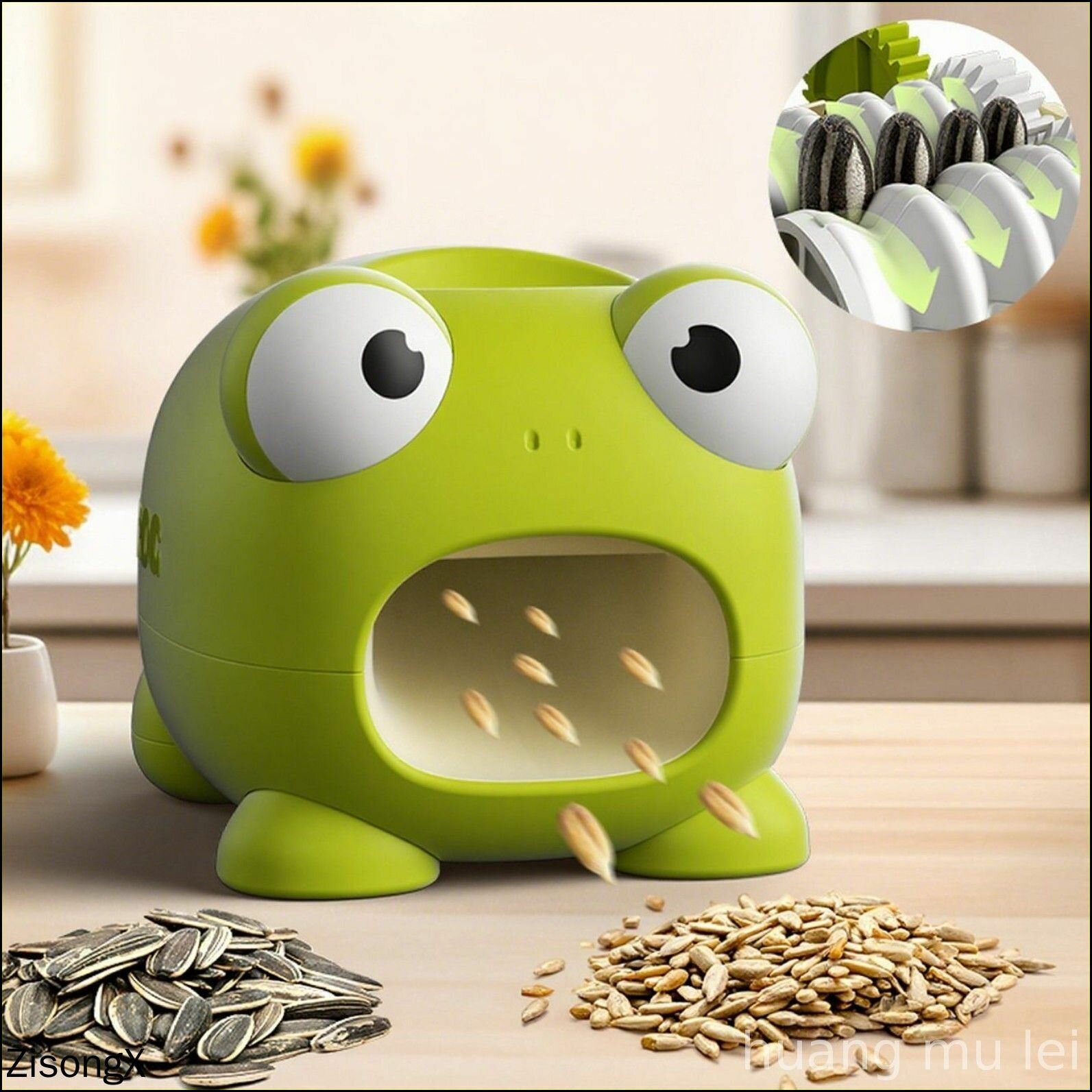 Автоматическая электрическая машина для чистки картофеля и семян дыни, инновационная модель для дома и офиса