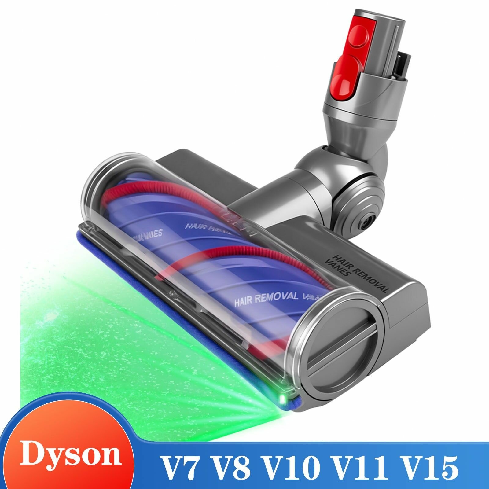 Совместимые насадки для пылесосов Dyson V8 V11 для ковров и твердых полов
