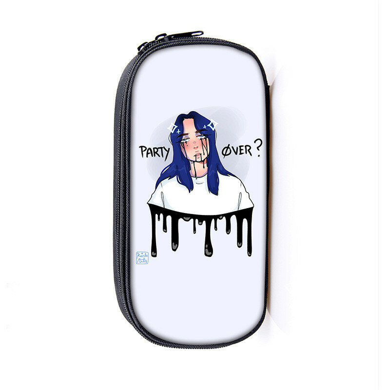 Billie eilish lyric artwork pen holder with waterproof nylon for art lovers style l