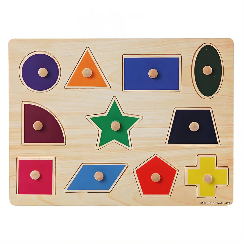 BESTSKY Доска для головоломок, игра для детей от 3 лет, развивающая навыки языка, стиль 1, 11.98 x 9.2 дюйма