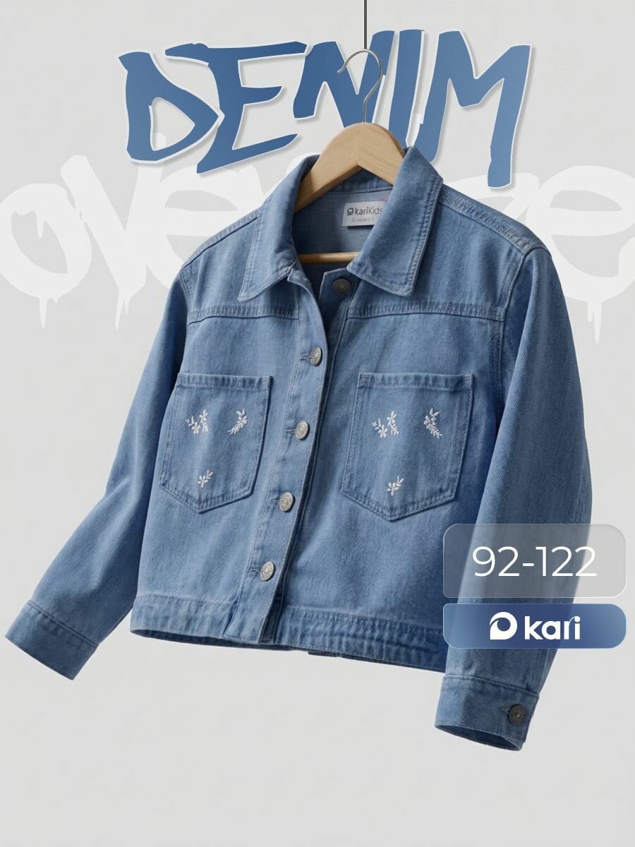Куртка джинсовая Весна-лето 2026