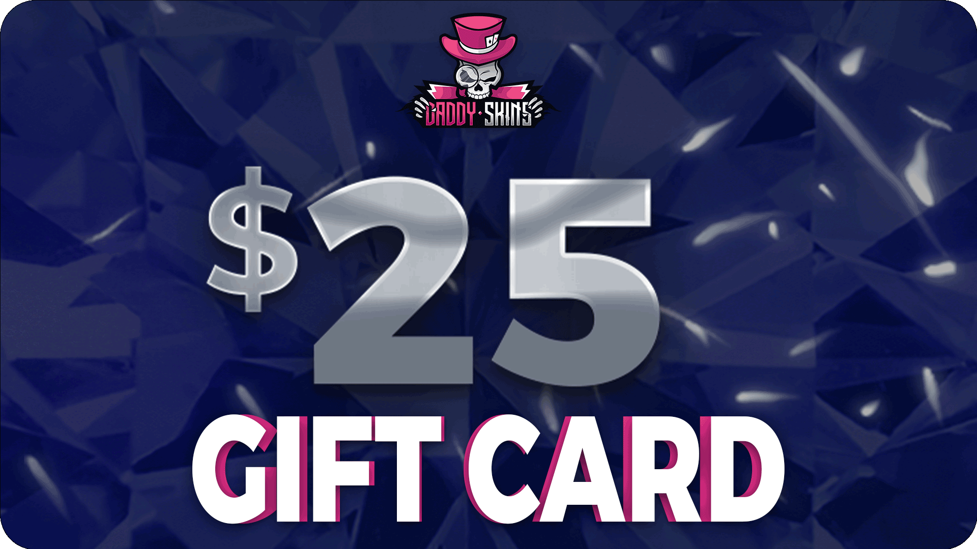 DaddySkins 25 USD Подарочная карта | купить цифровой ключ для активации в России