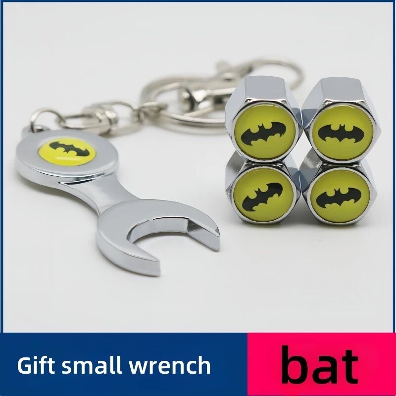 Разноцветные Мультяшные Колпачки На Ниппели Для Автомобильных Шин, Металлические Заглушки Для Колесных Дисков, Пылезащитные