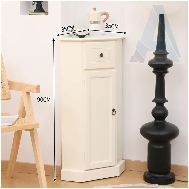 Угловой комод из массива дерева