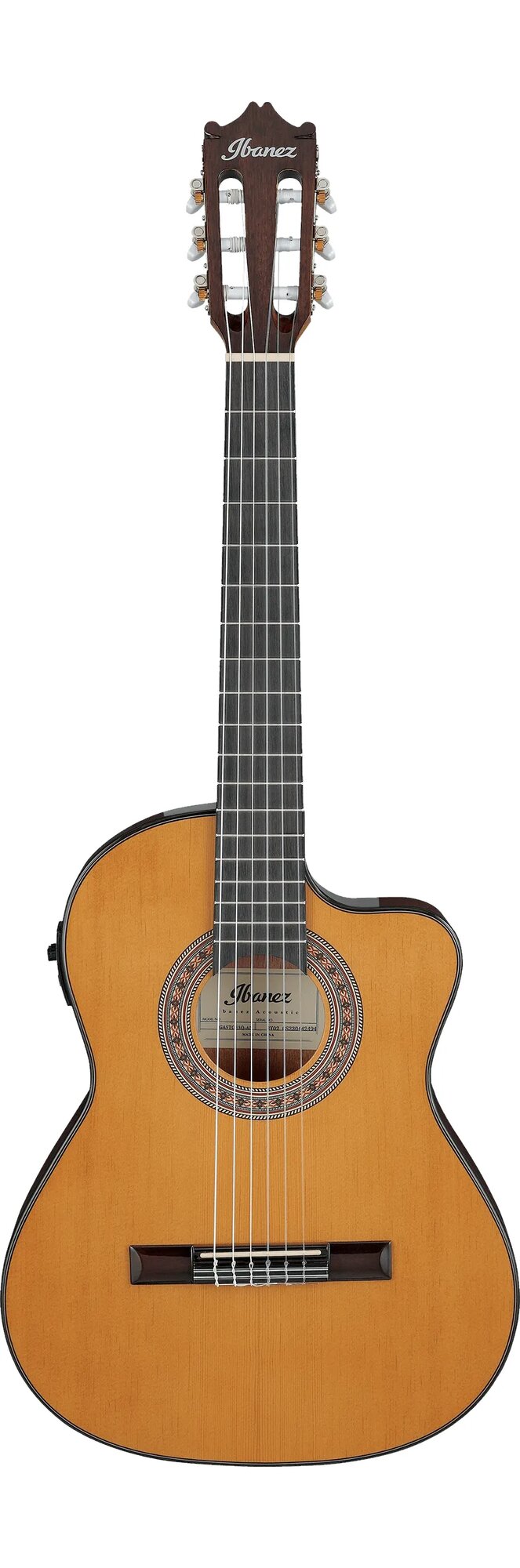Электроакустическая гитара Ibanez GA5TCE3Q-AM