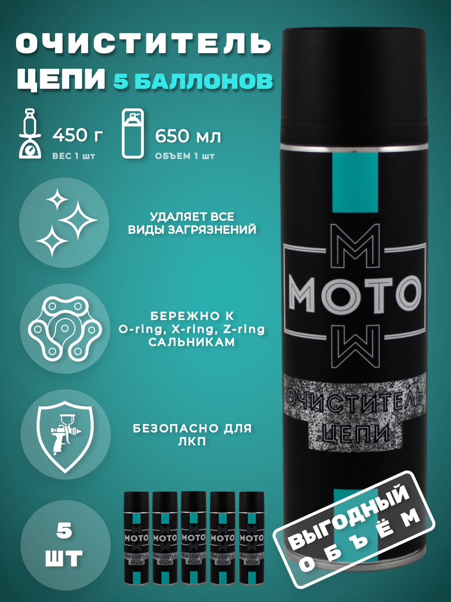 Очиститель цепи мотоцикла "MOTO"
