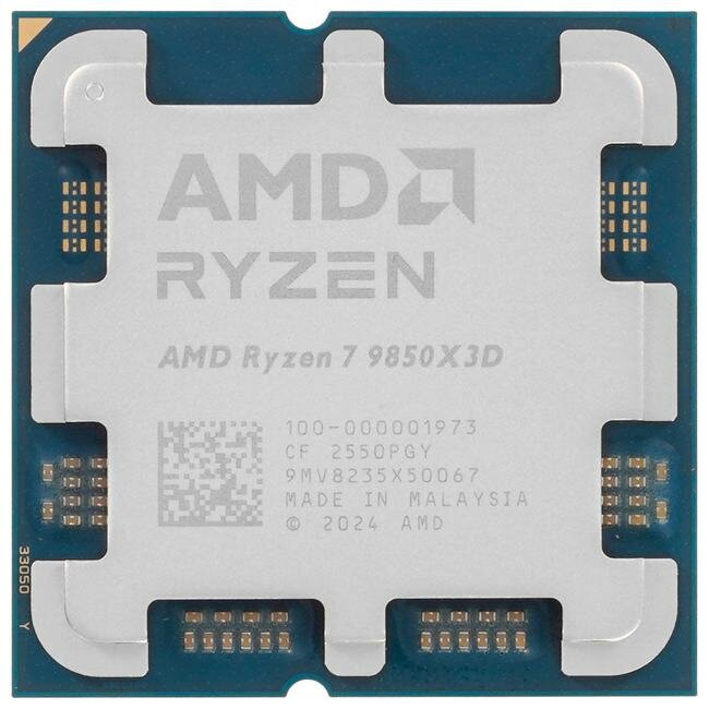 Процессор RYZEN X8 9850X3D SAM5 120W 4700 100-000001973 AMD