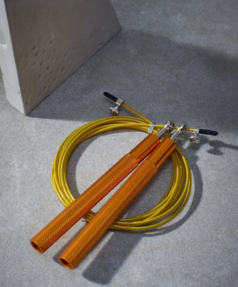 Скакалка Bradex LVP, металлический трос, подшипники, длина 3м